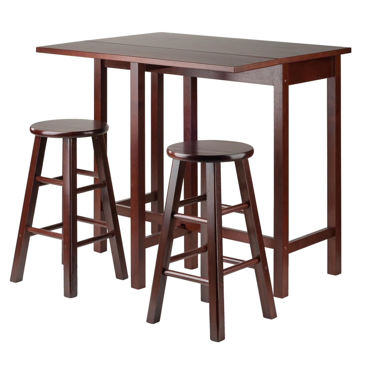 Click here for Winsome Lynnwood Drop Leaf Island Table With 2 Squ... prices