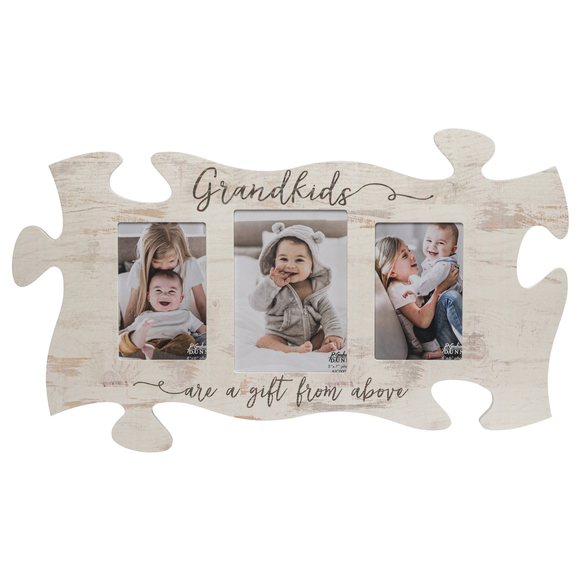 P. Graham Dunn Grandkids are A Gift from Above White Wash 22 x 13 Inch ...