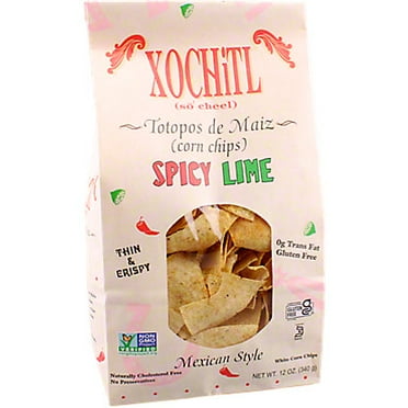 Xochitl Lemon Corn Chips, 12 oz (Pack of 10) - Walmart.com
