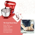 Costway 4.8 QT Stand Mixer 8-speed Electric Food Mixer, Dough Hook ...