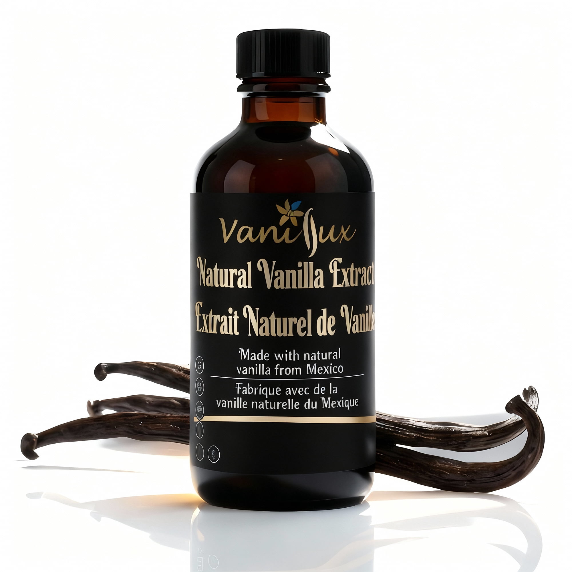 Click here for Vanillux- Pure Mexican Vanilla Extract 60ml 60 Ml prices