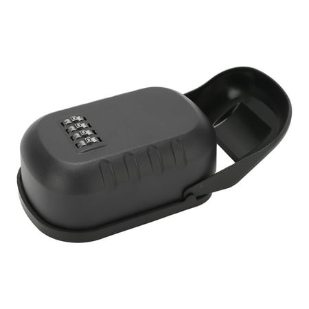 4 Digit Combination Lock Box, Durable Easy Find Security Key Lock Box ...