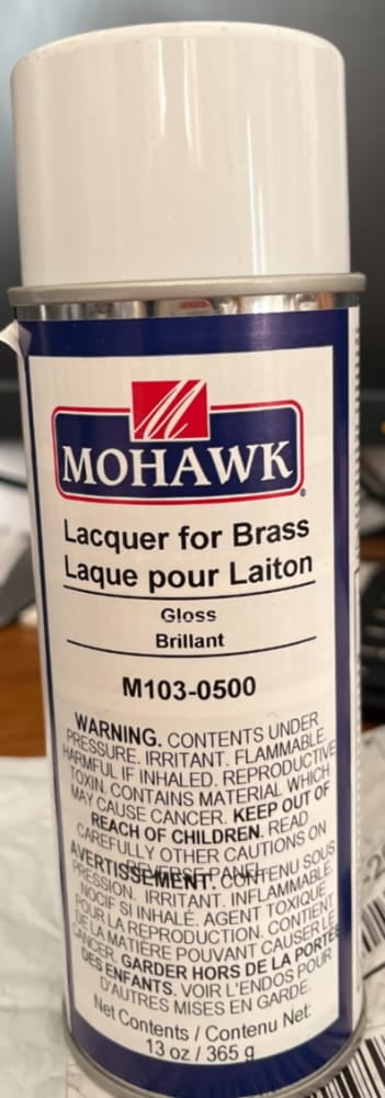 Mohawk Finishing Products M103-0500 Mohawk Lacquer for Brass Gloss ...