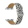 Posh Tech Apple Watch Pony Hair Leather Bands for iWatch Series 1,2,3,4 ...