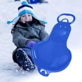 dfutuy Safe Snow Sled Kids Sledge Winter Toboggan Outdoor Sport Skiing ...