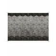 Abstract Stereo Cube Sun Shade Sail 12'X16' Modern Gradient Black Grey ...