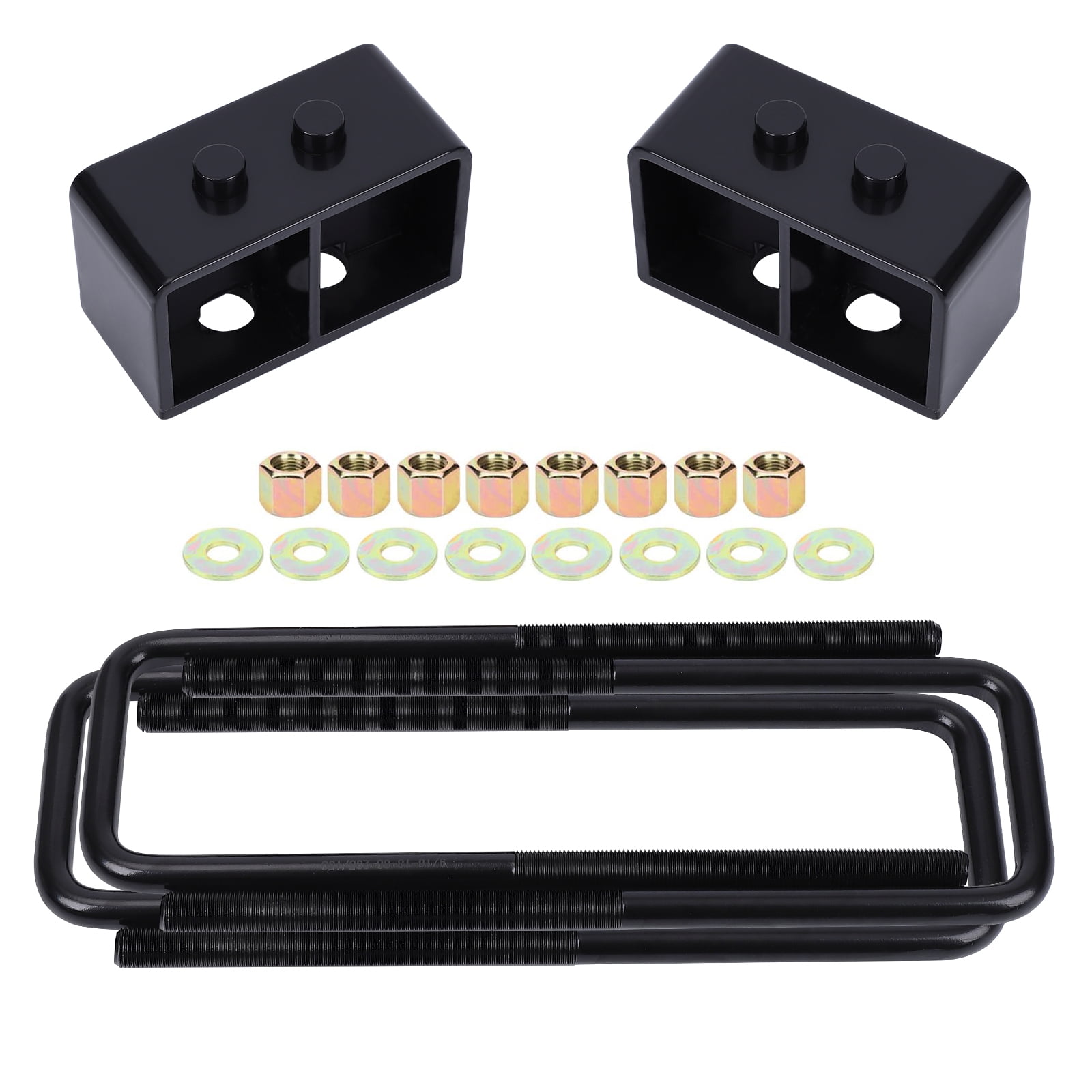 Simzone Rear 3" Ford Leveling Lift Kits 3 inch Raise Blocks with U ...