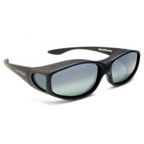 Solar Shield UV Protection Sunglasses - Fits-Over Sun Shades with Smoke ...