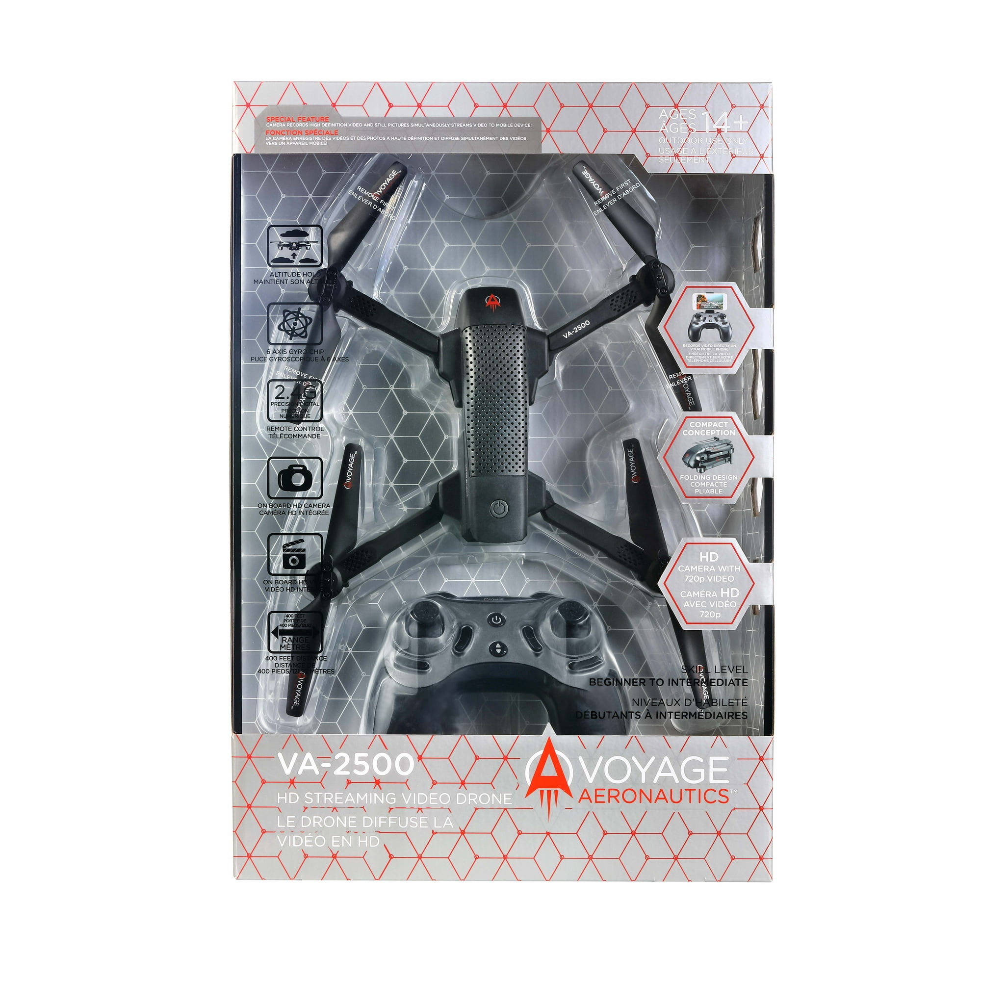 Click here for Voyage Aeronautics Va-2500 Hd Streaming Drone prices