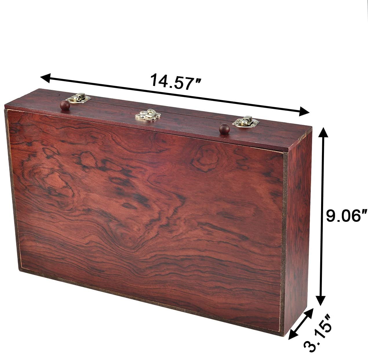 Buy Sunnyglade 145 Piece Deluxe Art Set, Wooden Art Box & Drawing Kit ...