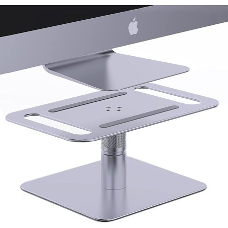 Monitor Riser Stand, Monitor Stand 360 Degree Rotation for Desk ...
