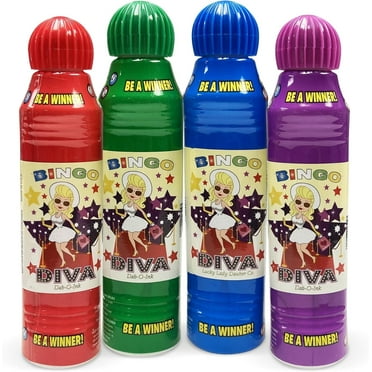 Dab-O-Ink Bingo Daubers - 12 Pack - Magenta - 3 ounce size - Bingo Ink ...