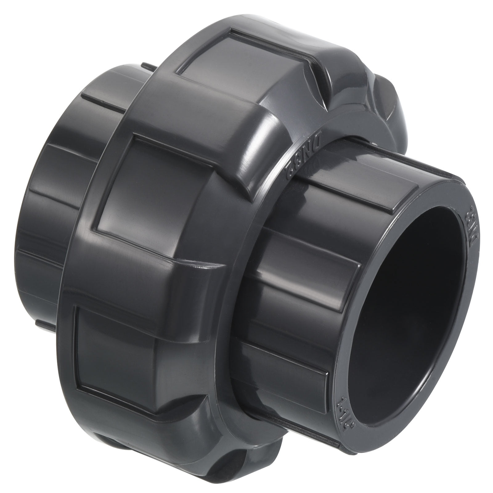 Uxcell UPVC Pipe Fitting 1-1/4" Socket Straight Joint Union Connector ...