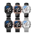 Chenxi Mechanical Watch for Men, with Square Dial, Optional Multicolor ...