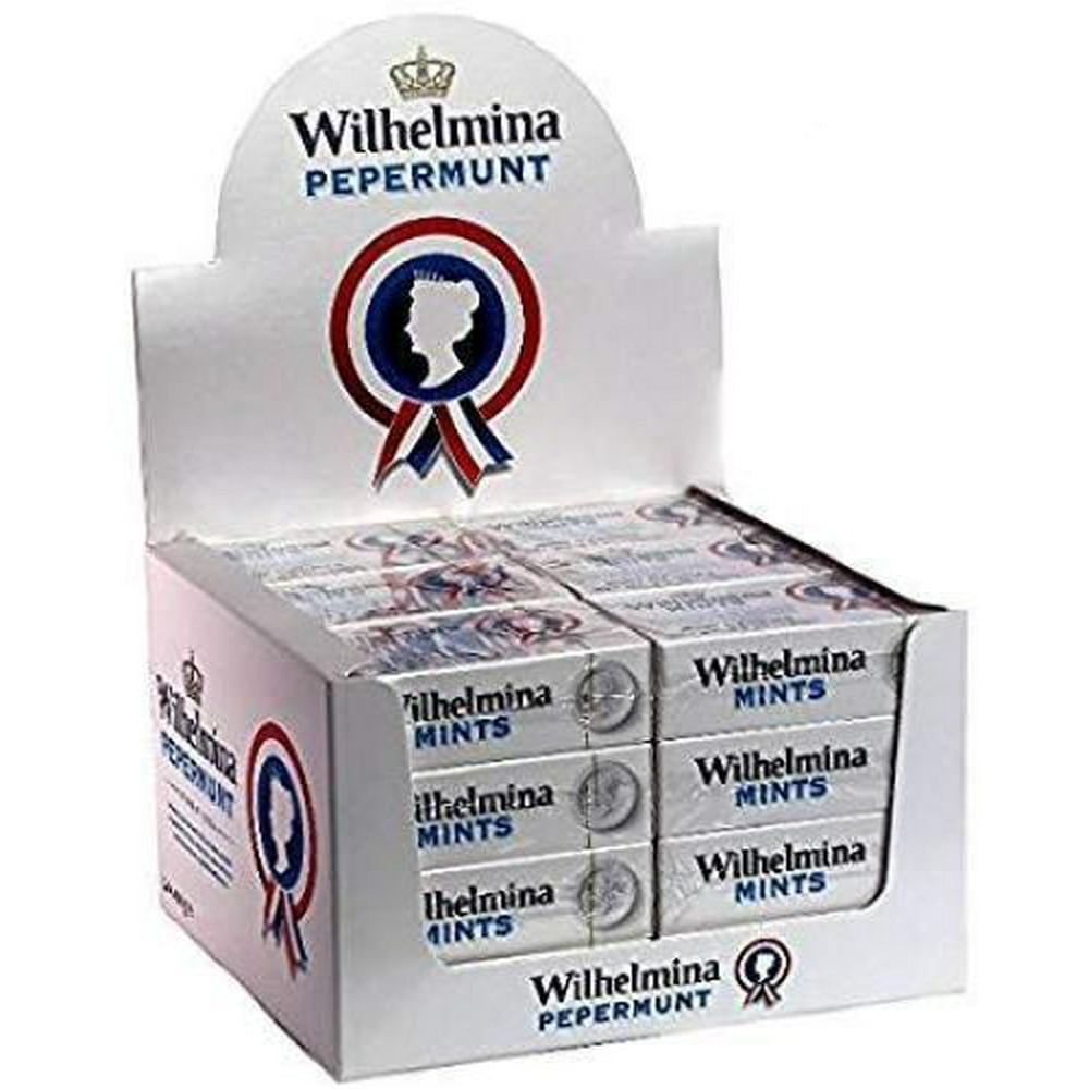 Wilhelmina Mints CASE (24 x 3.5 oz (100g)) - Walmart.com - Walmart.com