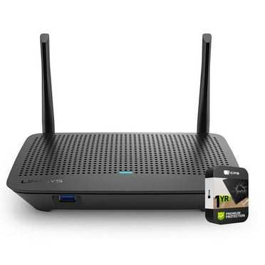 Linksys Max-Stream WiFi 6 AX Router, 2.4GHz & 5GHz, 225MB/s, 2 Antennas ...