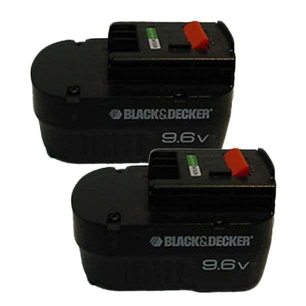 Black and Decker 9.6V HPB96/FSB96 Replacement (2 Pack) Battery ...