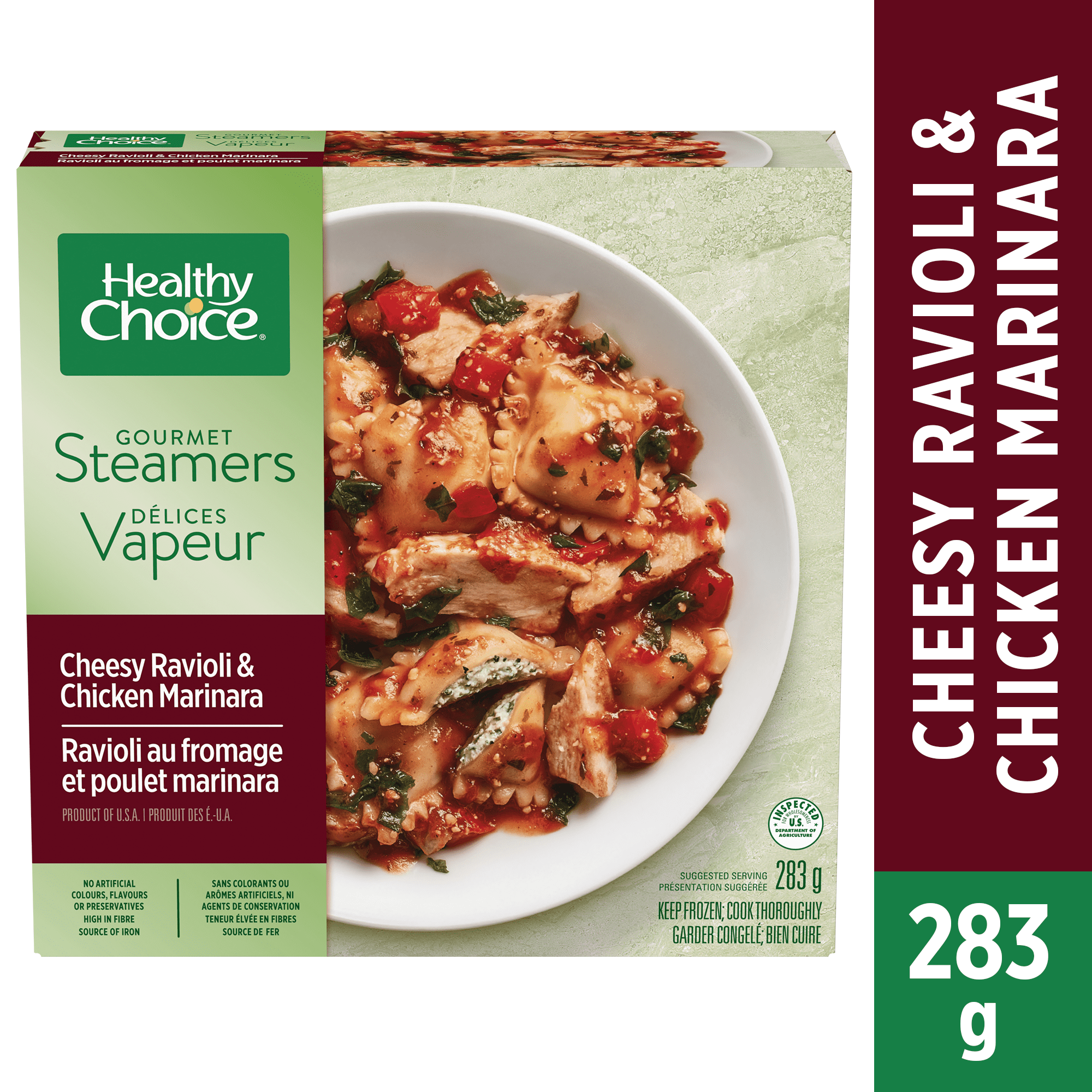 Click here for Healthy Choice Gourmet Steamers Cheesy Ravioli & C... prices