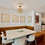 Gold Star Ceiling Light Modern Brass Flush Mount Lights - Walmart.com