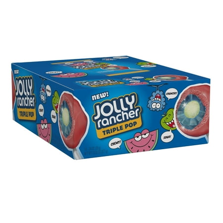 UPC 010700170415 - Jolly Rancher Triple Lollipops - 0.74oz - 18ct ...