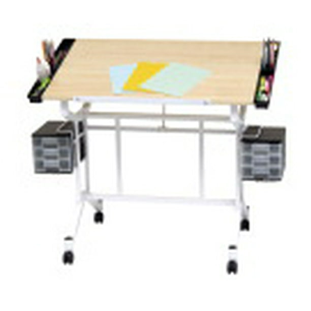 Studio Designs Pro Craft and Drawing Table with Adjustable Top for ...