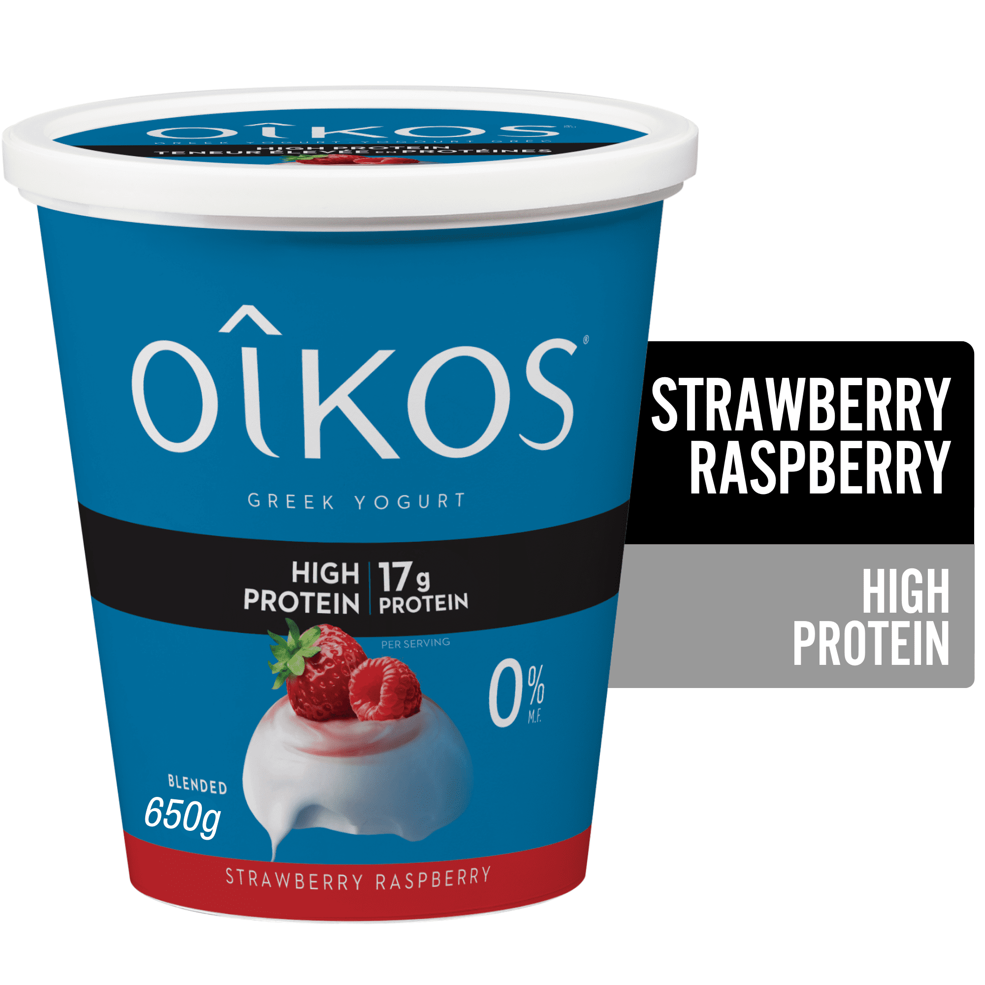 Click here for Oikos Greek Yogurt  Strawberry-Raspberry  High Pro... prices