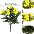 Artificial Flowers 1 Stem Immortal Multi Color Bouquet for Home Living ...