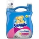 Snuggle Plus Super Fresh Liquid Fabric Softener, Spring Burst, 95 Fluid ...