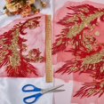 1set 4Pcs 2 Style Polyester Embroidery Sew on Appliques Sewing Craft ...
