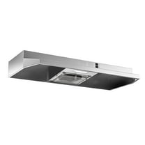 FIREGAS 36 Inch Under Cabinet Range Hood, White Kitchen Exhaust Hood ...