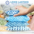 TruHealth Reusable Ice Packs - 4 Long Lasting Small Packs for Lunch ...