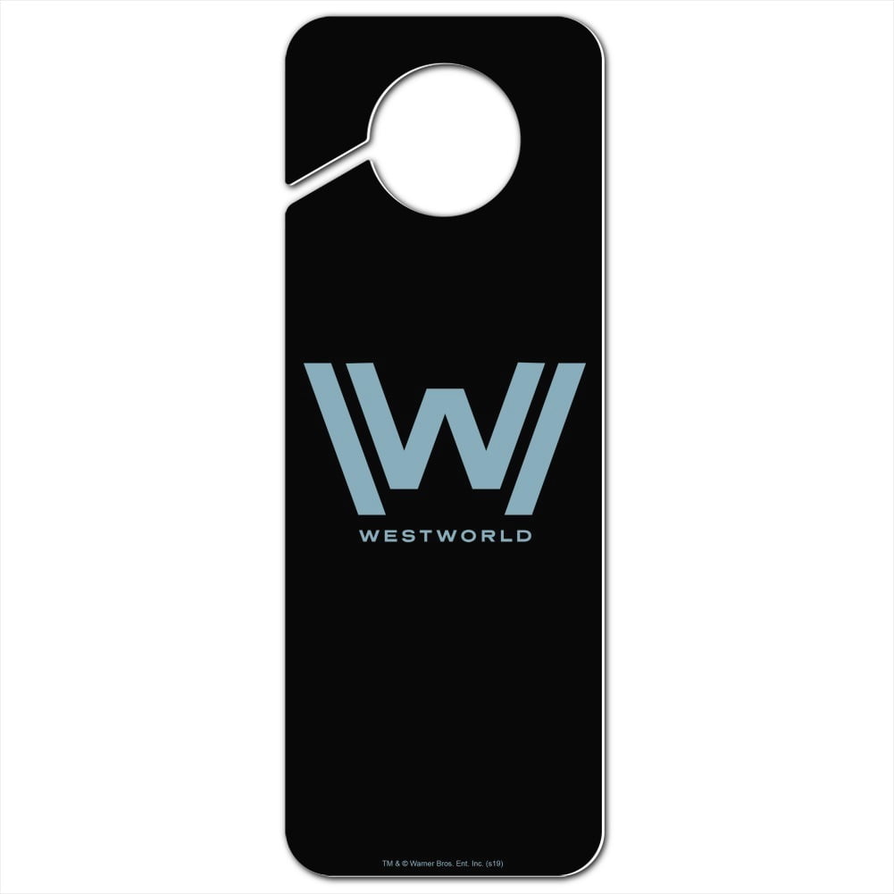 Westworld Logo Plastic Door Knob Hanger Sign - Walmart.com