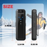 RONY 128GB Mini Body Camera, 1080P HD, 180° Rotating Lens, Infrared ...