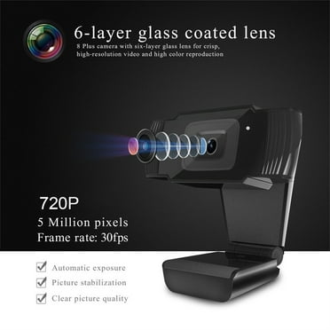 1080P Webcam Full HD USB 2.0 For PC Desktop & Laptop Web Camera with ...