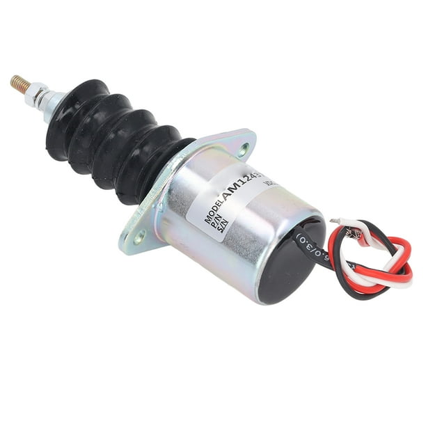 Stop Solenoid,Shutoff Solenoid Valve Stainless A Engine Stop Valve ...