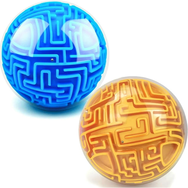 Pack de 2 juegos de rompecabezas 3D Maze Ball Hymaz Magic Brain Teasers | Bodega Aurrera en línea