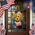 American Style Wooden House Sign, Independence Day Festival Hanging ...