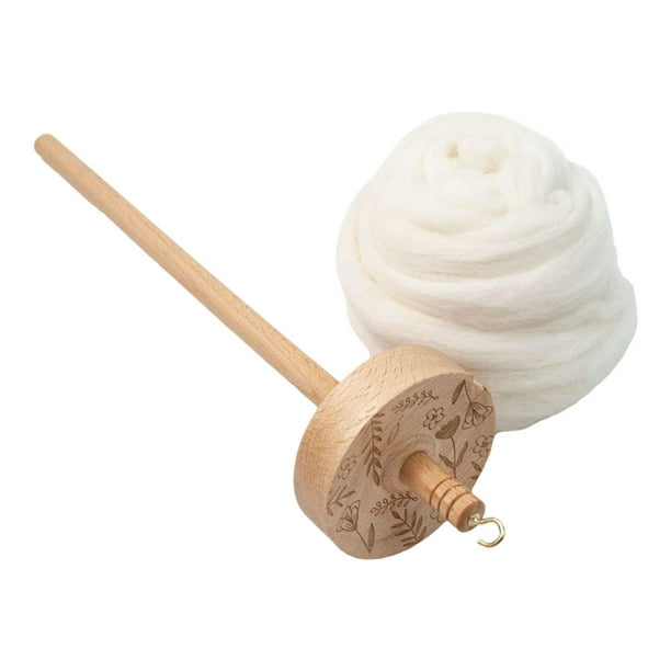 Top Whorl with Wool Strip Spindle for Crochet Knitted DIY - Walmart.ca