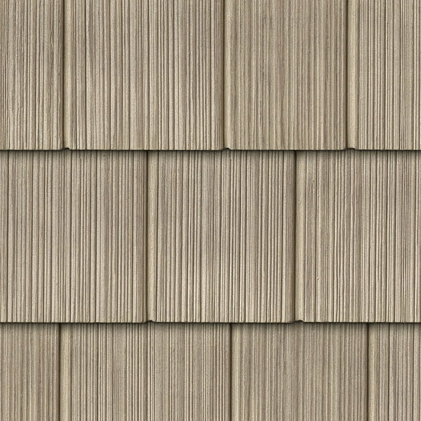The Foundry 7"W x 60 3/4"L Exposure, Vinyl Perfection Shingles (34 ...
