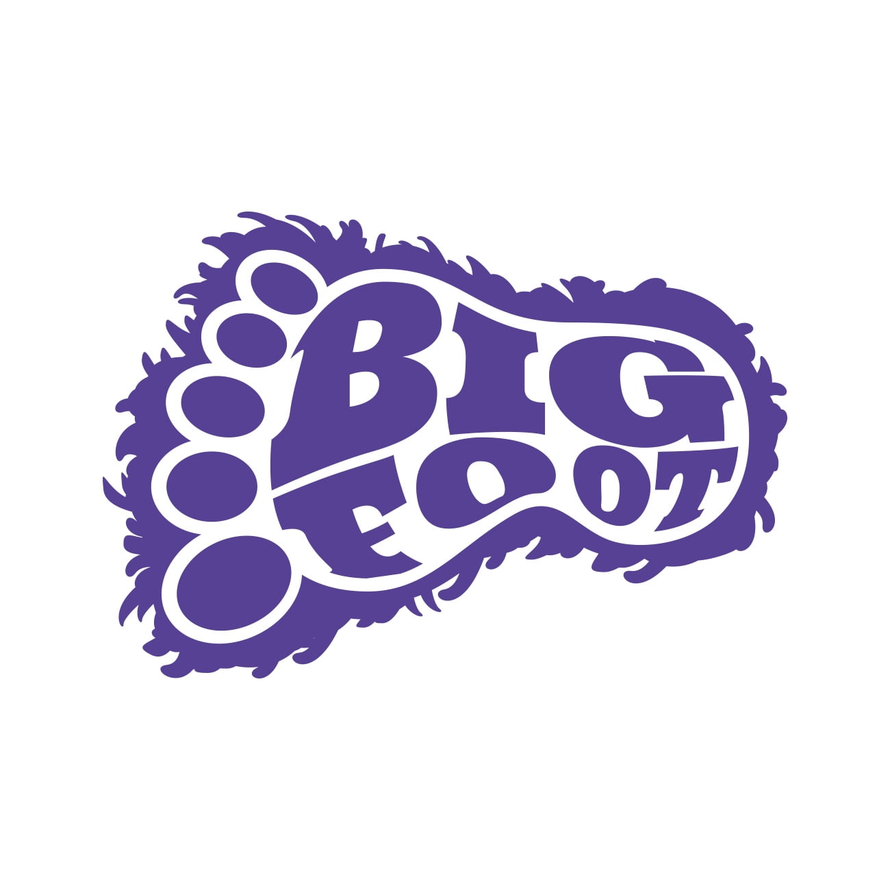 Bigfoot Foot Print Sticker Decal Die Cut - Self Adhesive Vinyl ...