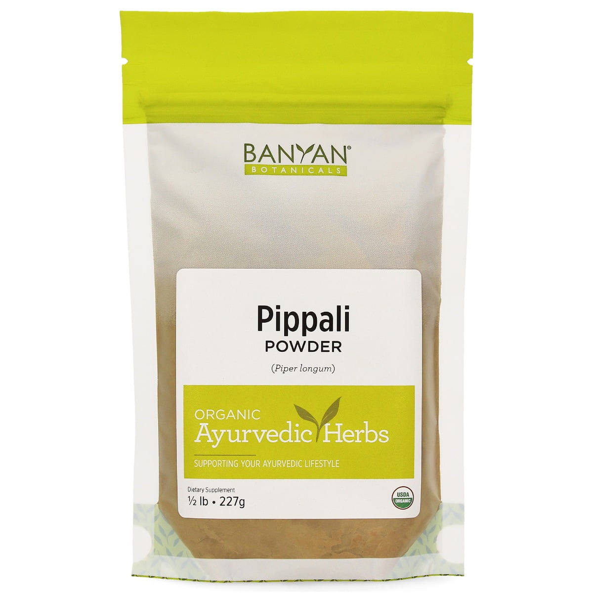 Banyan Botanicals Organic Pippali Powder - Certified USDA Organic, 1 lb ...