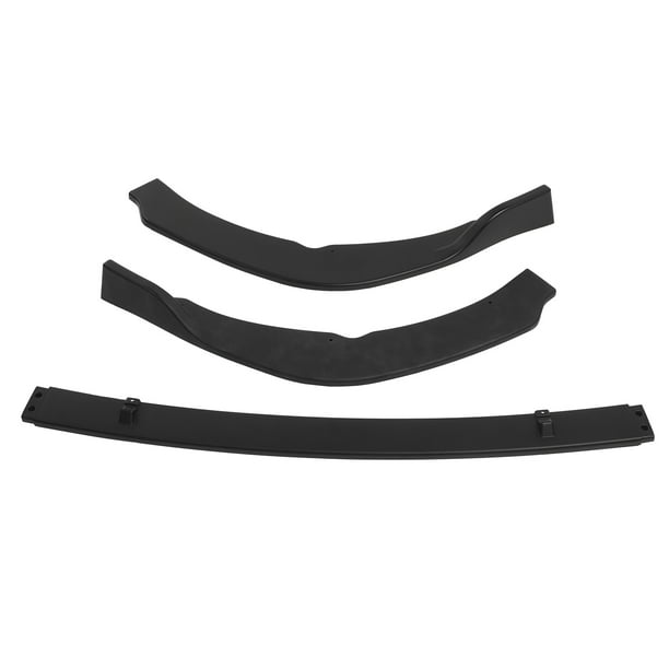 3Pcs Front Bumper Lip Chin, Car Bumper Protector Body Kit Splitter ...
