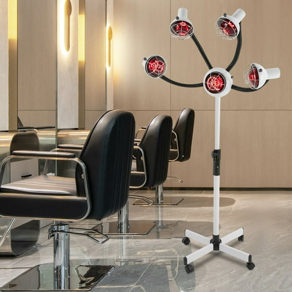Miumaeov Professional Hair Hood Dryer Salon Lamp Standing Salon Hair ...
