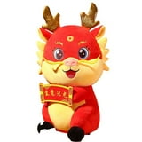 XEOVHV 2024 Chinese New Year Decorations - Dragon Plush Stuffed Animal ...