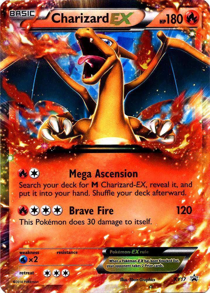 Pokemon Cards X And Y Mega Charizard