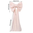 CaiTeLin Valentine's Day Giant Bow Decor, Large Ribbon for Hanging ...