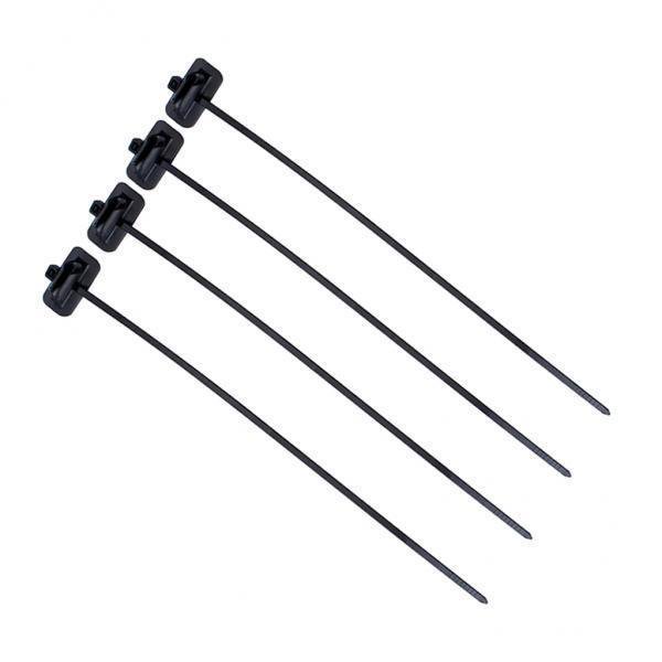 3-4pack 4 Pack Mountain Bike Self-Lock Cable Tie Brake Gear Cable Guide ...