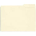 Manilla File Folders 8.5 x 11, 1/3 Cut Tab, Letter Size Vanilla folders ...