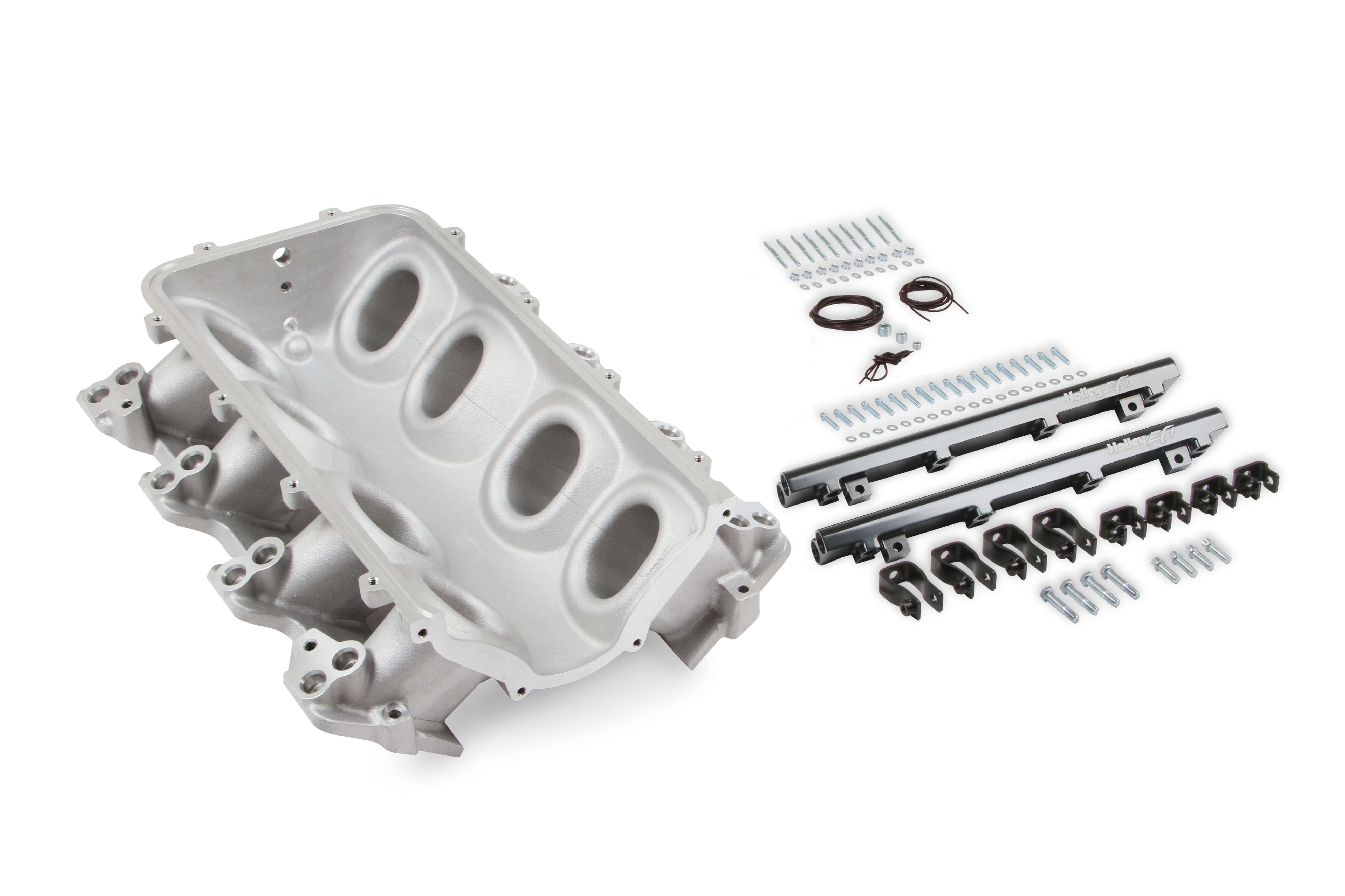 Holley EFI 300-603 DUAL FUEL INJECTOR LS1 LO-RAM MANIFOLD BASE ...