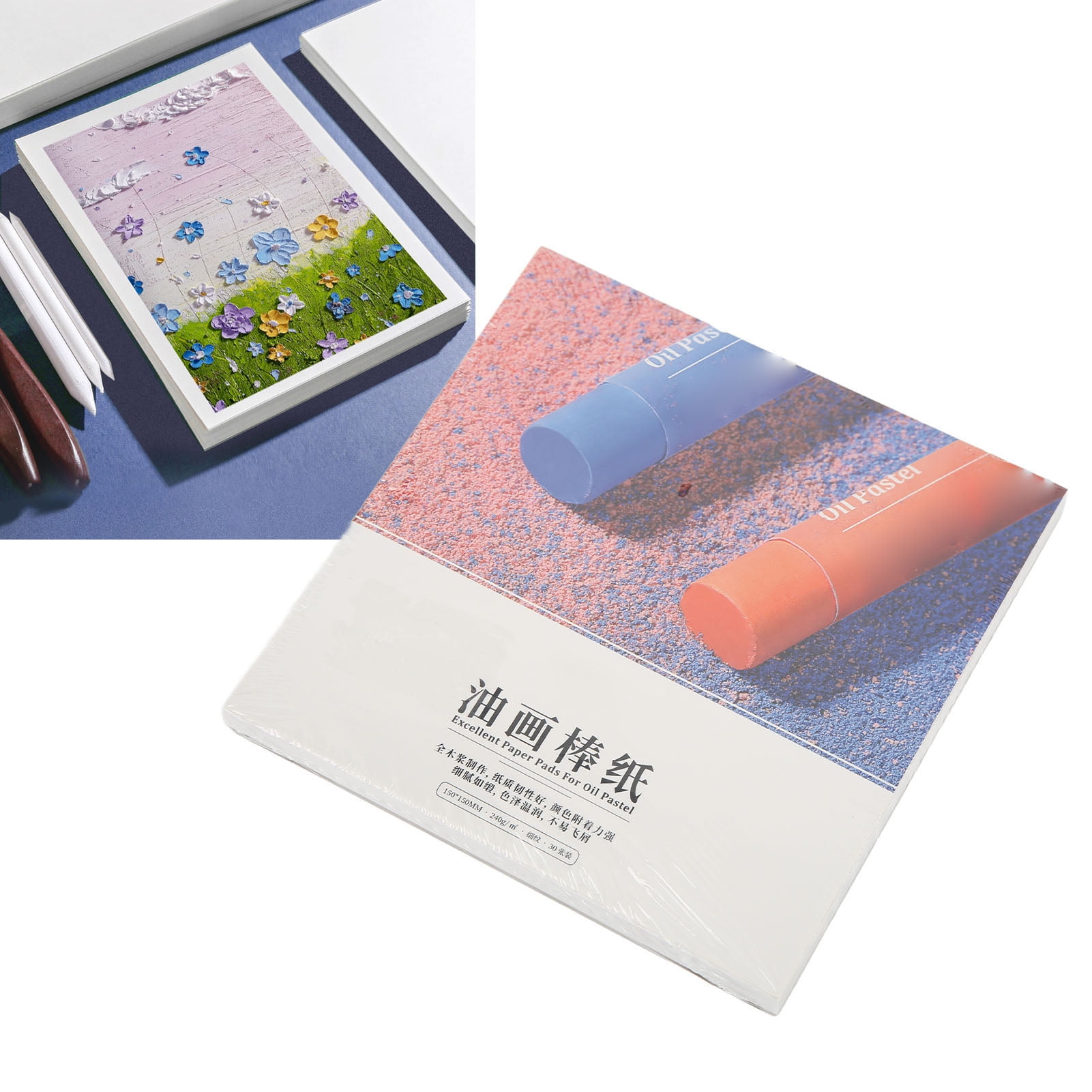 Click here for Fyydes Oil Pastel Sketchbook oil Pastel Paint Pape... prices